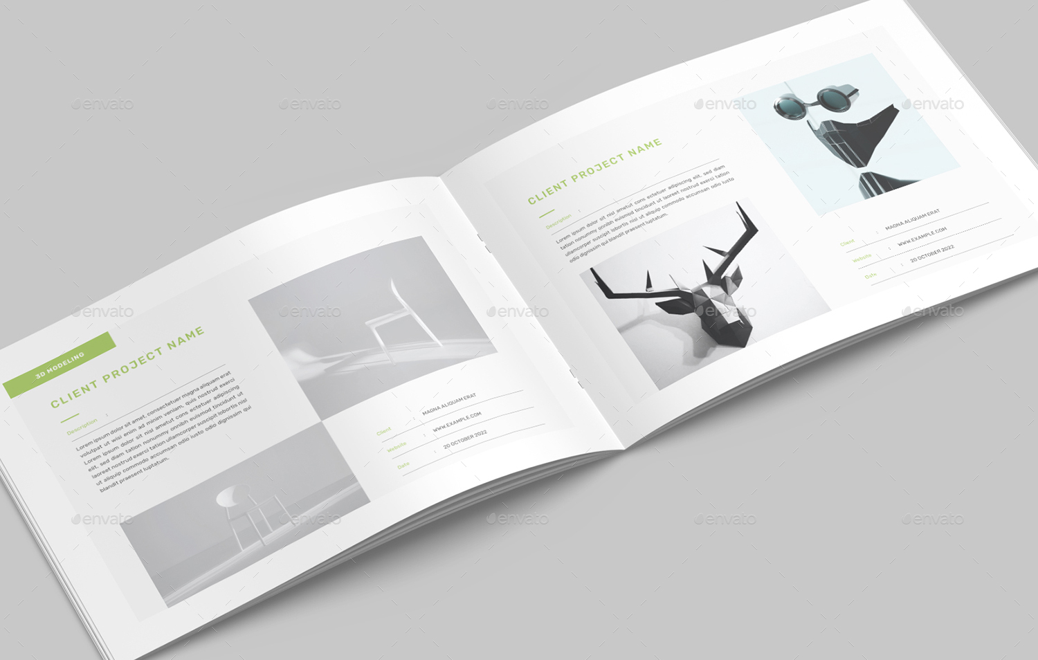 Portfolio Booklet by bourjart_20 | GraphicRiver