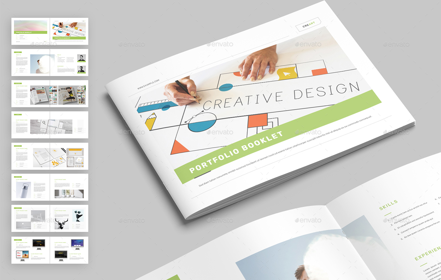 Portfolio Booklet by bourjart_20 | GraphicRiver