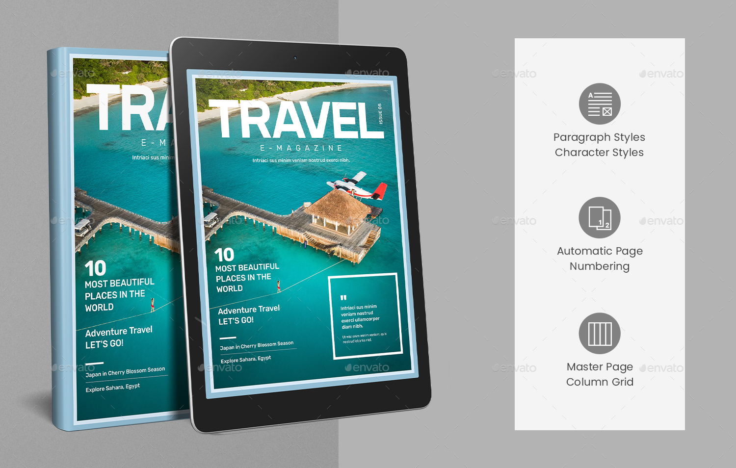 Travel E-Magazine, ePublishing | GraphicRiver