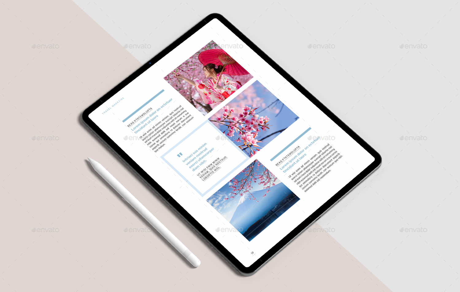 Travel E-Magazine, ePublishing | GraphicRiver