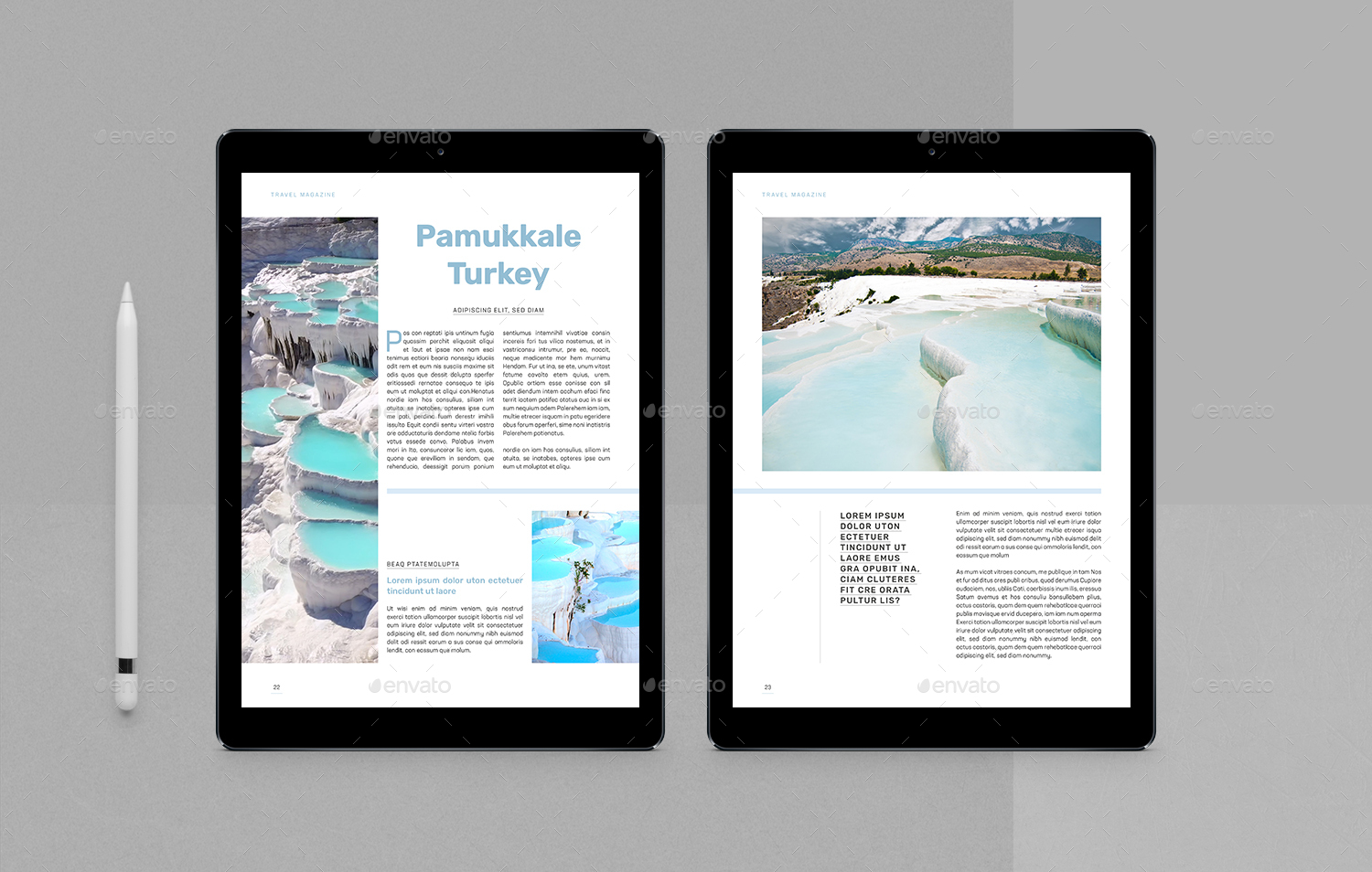 Travel E-Magazine, ePublishing | GraphicRiver