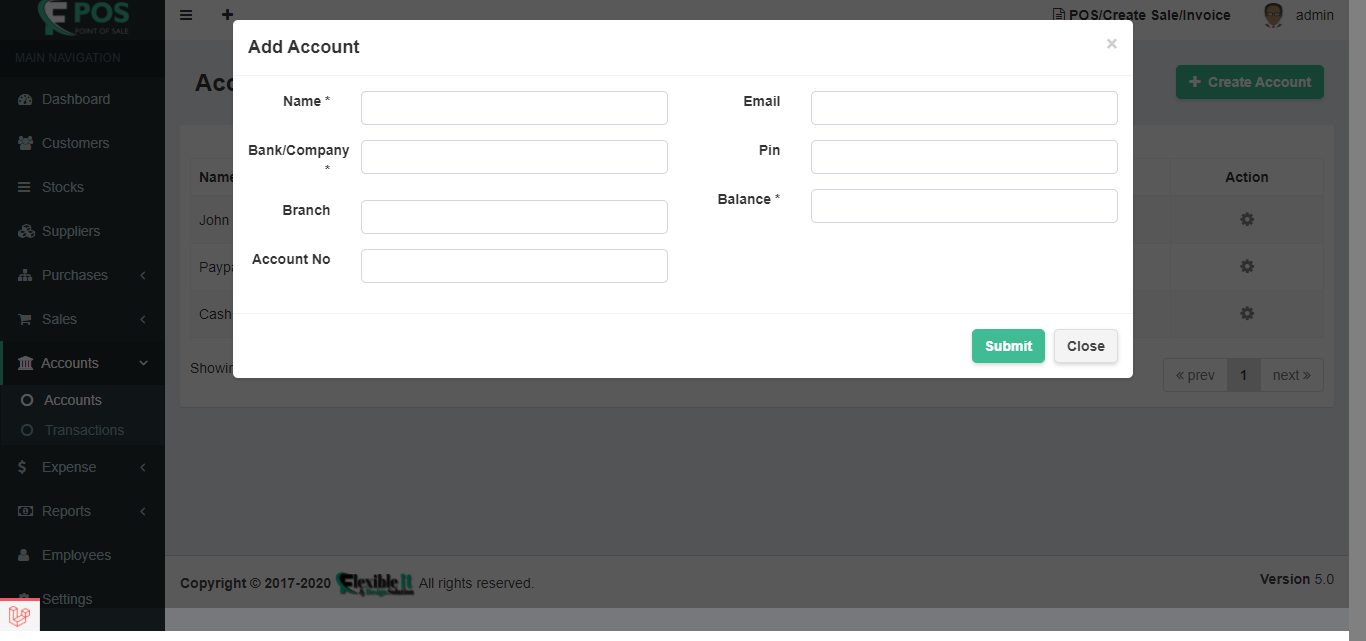 FlexiblePOS with Inventory Management System by FlexCoders | CodeCanyon