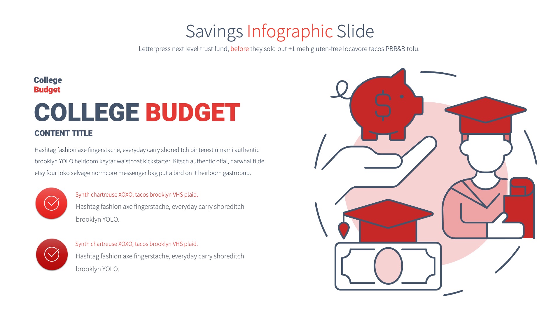SAVINGS - PowerPoint Infographics Slides, Presentation Templates ...
