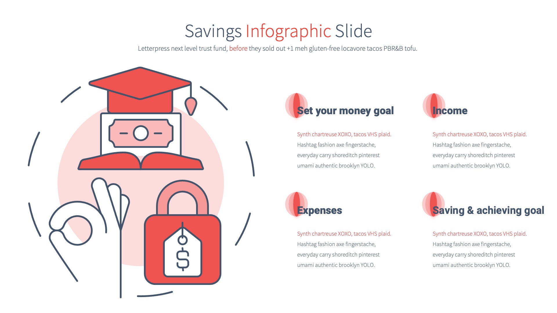 SAVINGS - PowerPoint Infographics Slides, Presentation Templates ...