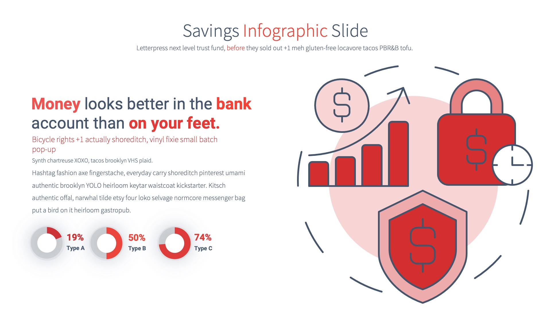 SAVINGS - PowerPoint Infographics Slides, Presentation Templates ...