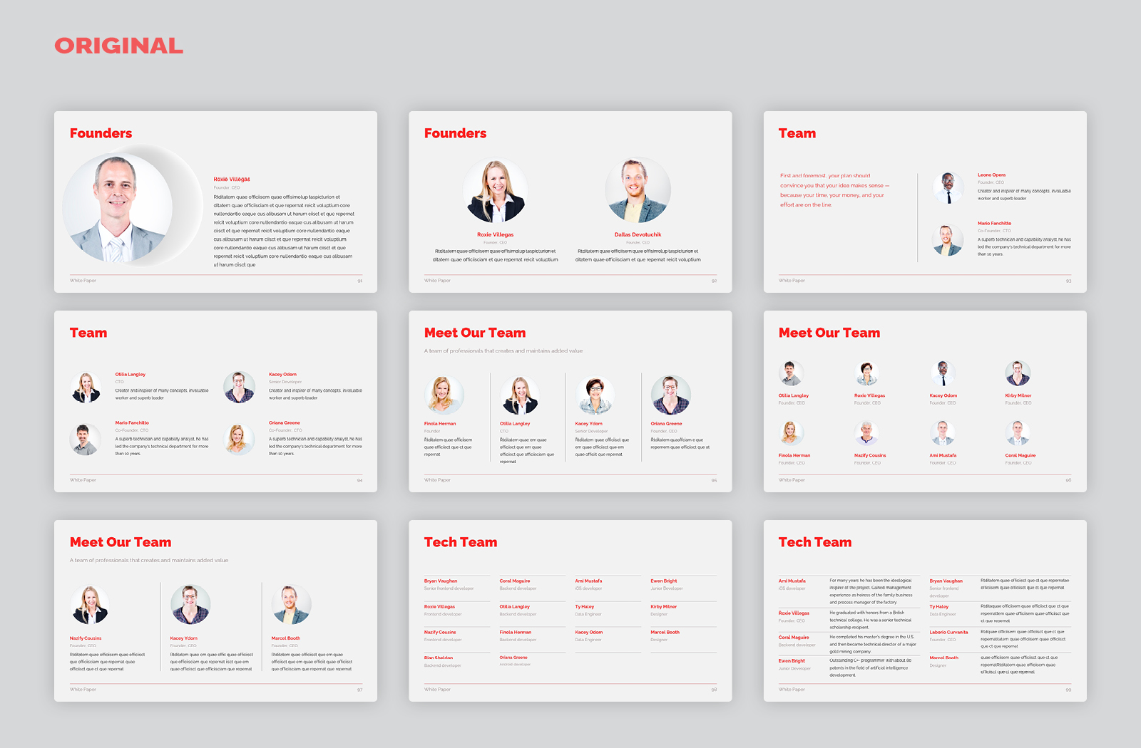 White Paper, Presentation Templates | GraphicRiver