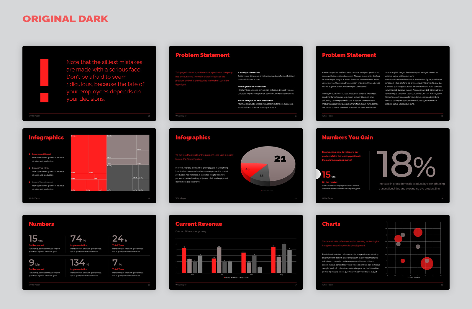 White Paper, Presentation Templates | GraphicRiver