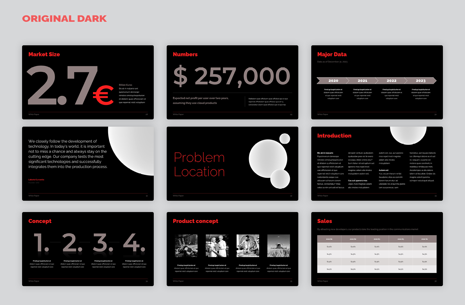 White Paper, Presentation Templates | GraphicRiver