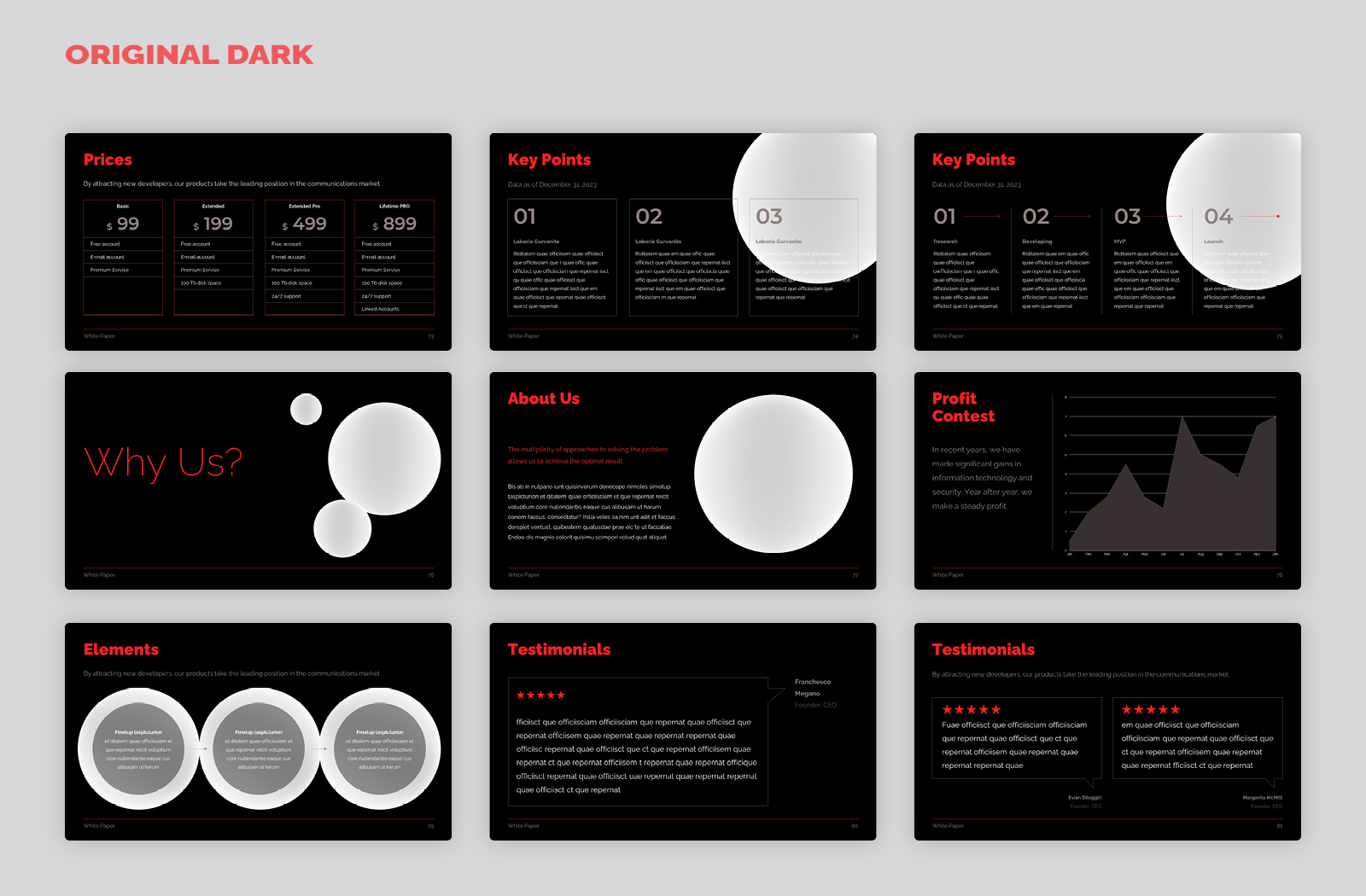 White Paper, Presentation Templates | GraphicRiver