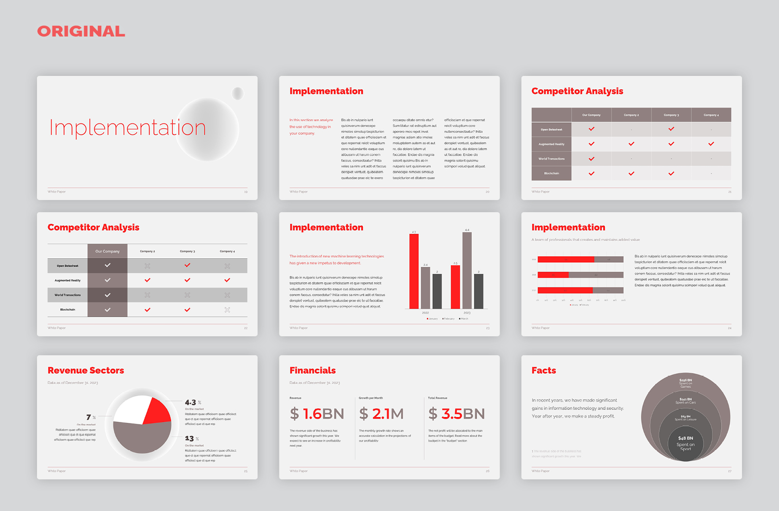 White Paper, Presentation Templates | GraphicRiver