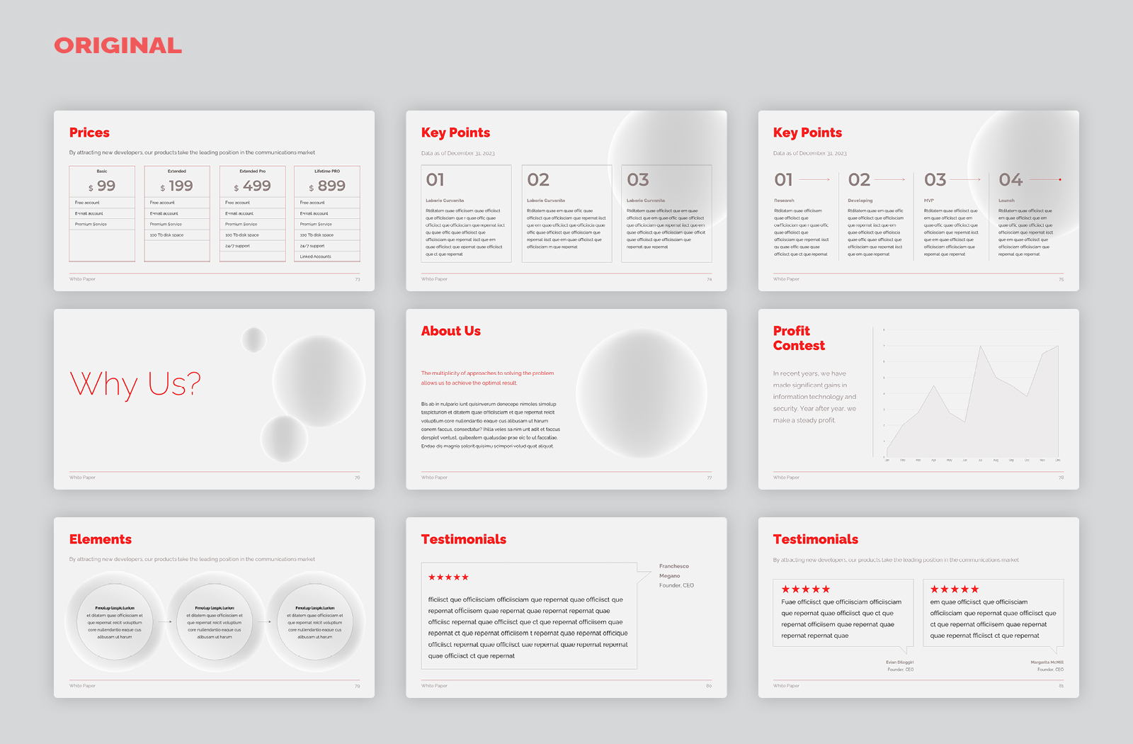 White Paper, Presentation Templates | GraphicRiver