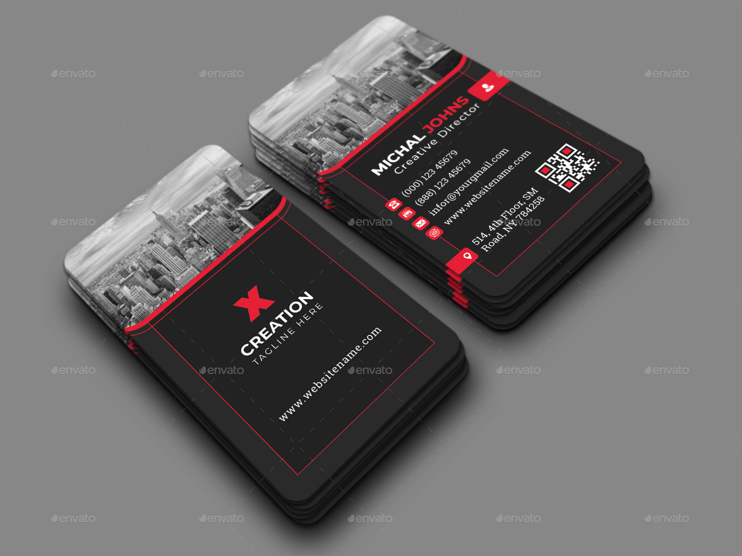 Corporate Business Card, Print Templates | GraphicRiver