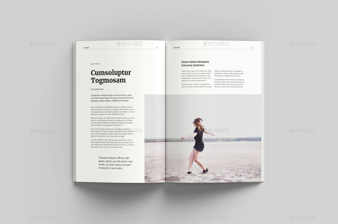 Duniawi Magazine Template, Print Templates | GraphicRiver