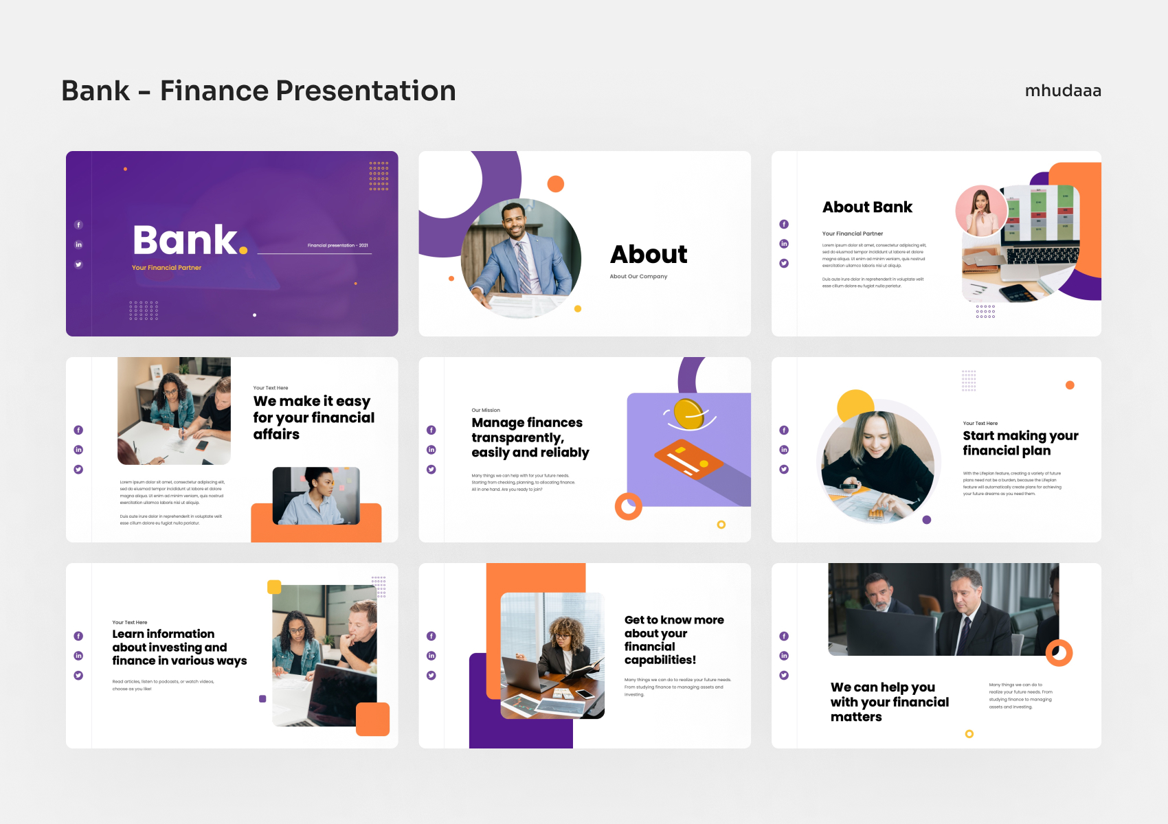 Bank - Finance Keynote Presentation, Presentation Templates | GraphicRiver