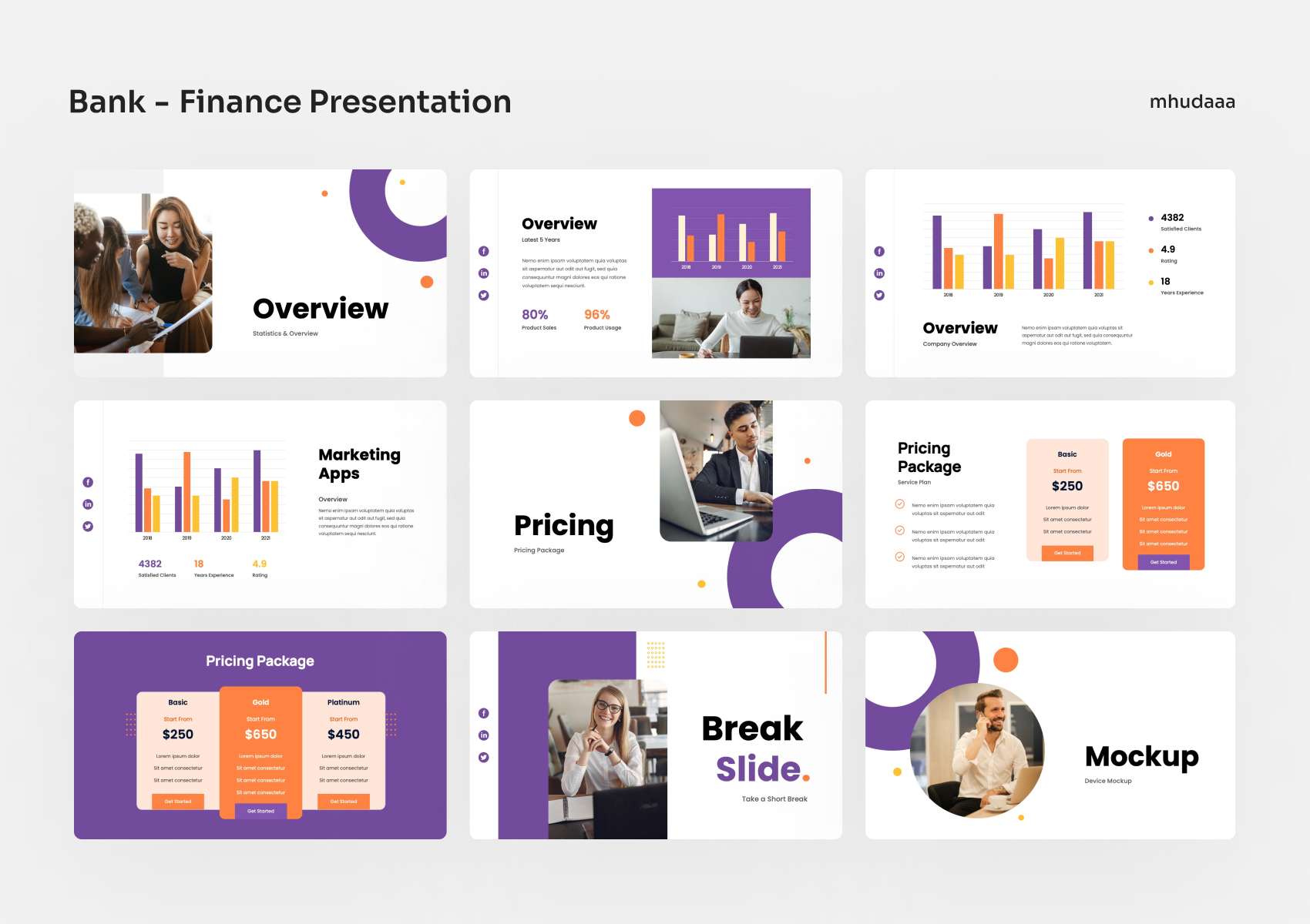 Bank - Finance Keynote Presentation, Presentation Templates | GraphicRiver