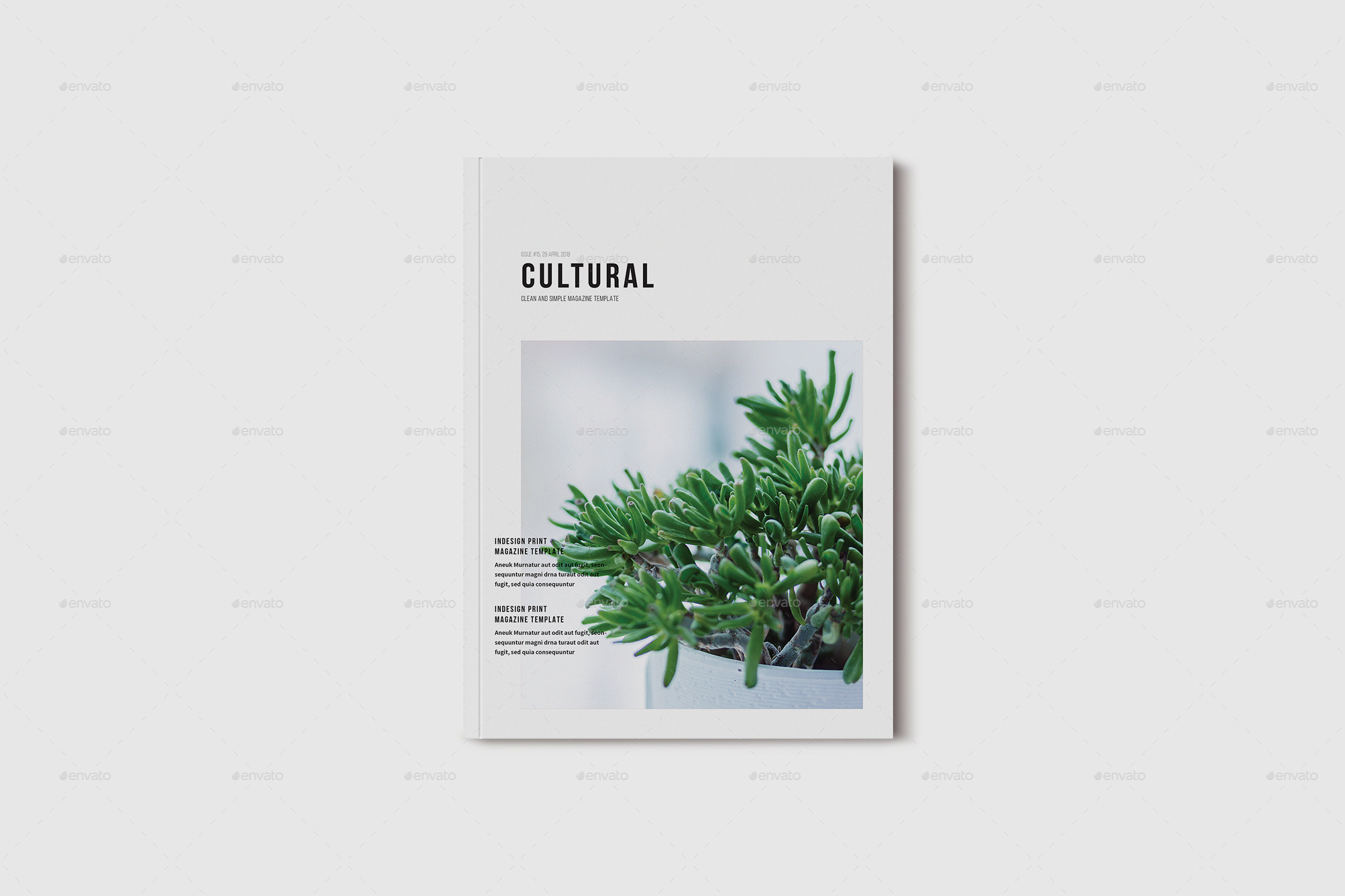 Cultural Magazine Template, Print Templates | GraphicRiver