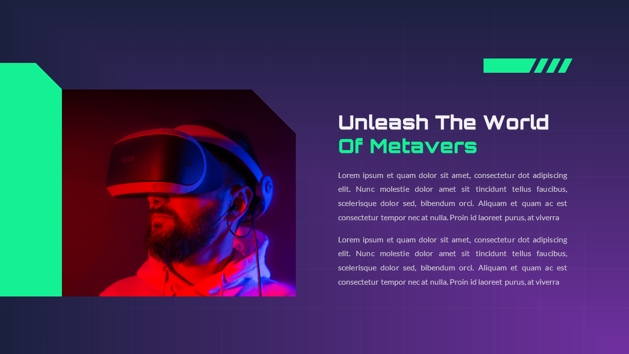 Metavers – Metaverse Google Slides Template, Presentation Templates