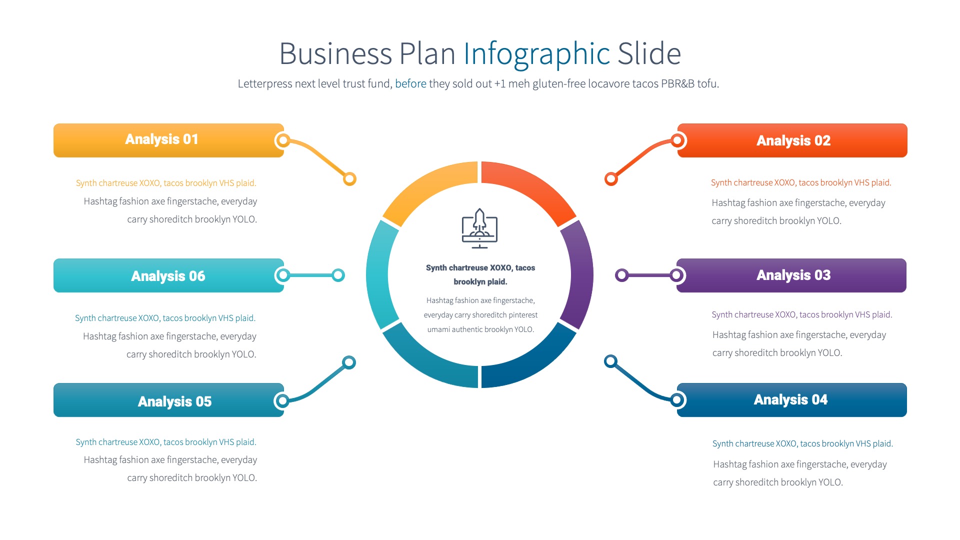 Business Plan - PowerPoint Infographics Slides, Presentation Templates