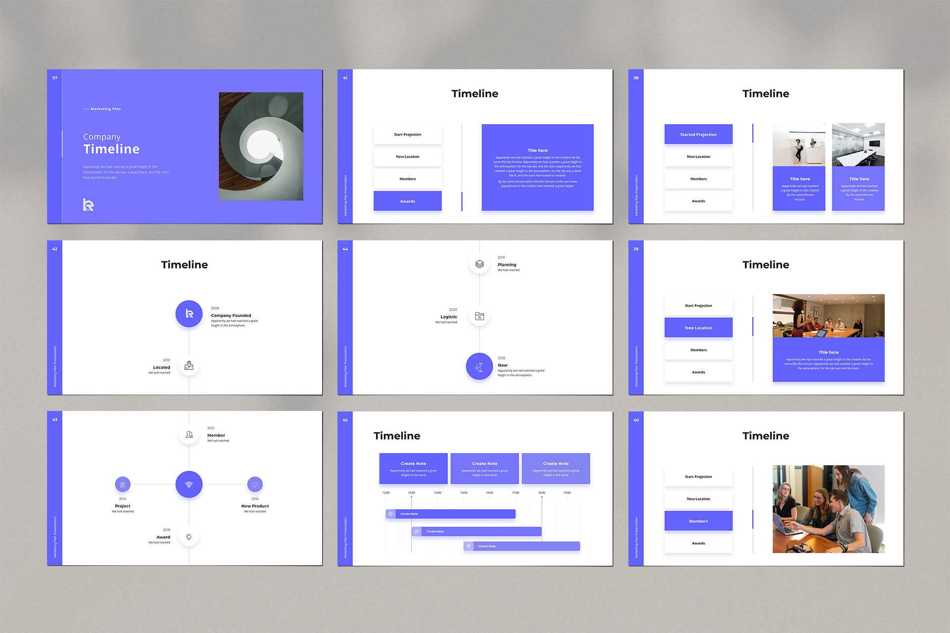 Marketing Plan PowerPoint Presentation Template, Presentation Templates
