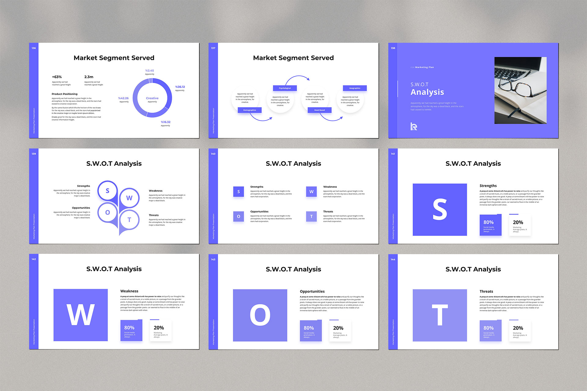 Marketing Plan PowerPoint Presentation Template, Presentation Templates