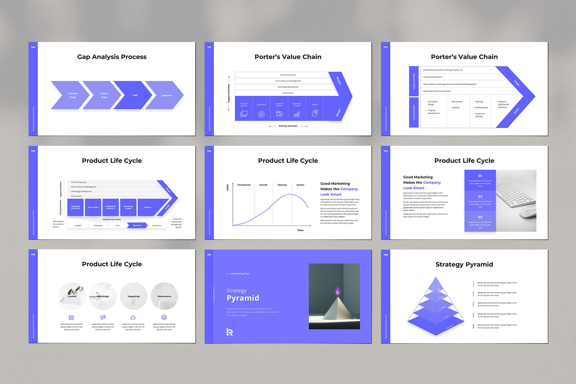Marketing Plan PowerPoint Presentation Template, Presentation Templates