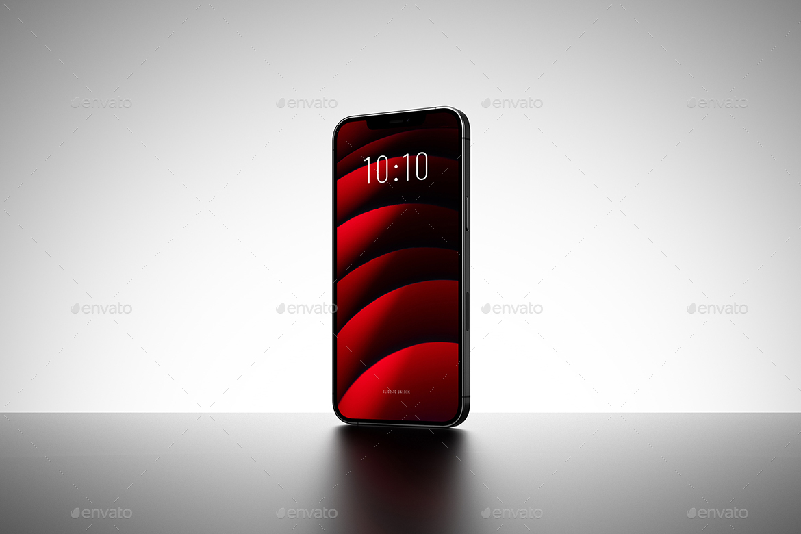 Portrait iPhone Screen Mockup, Graphics | GraphicRiver