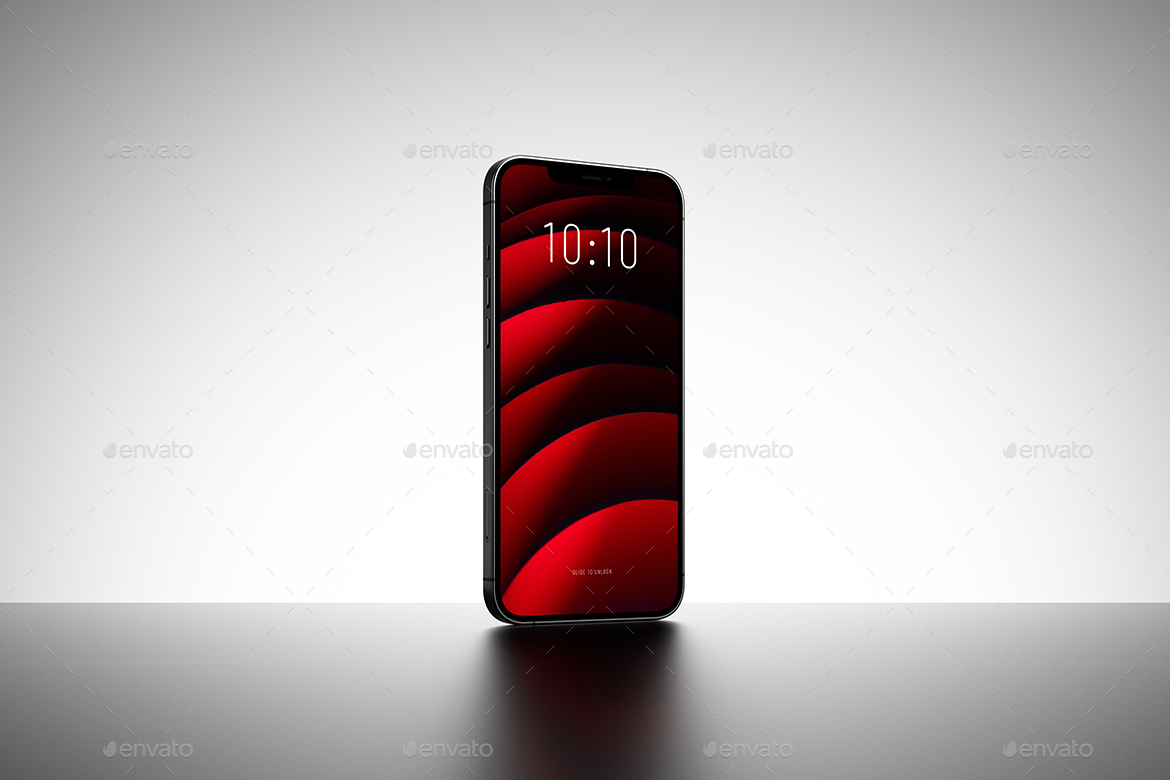 Portrait iPhone Screen Mockup, Graphics | GraphicRiver