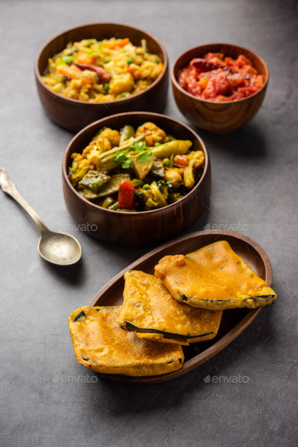Bengali Bhog food for Indian Hindu Durga Puja or pooja festival ...