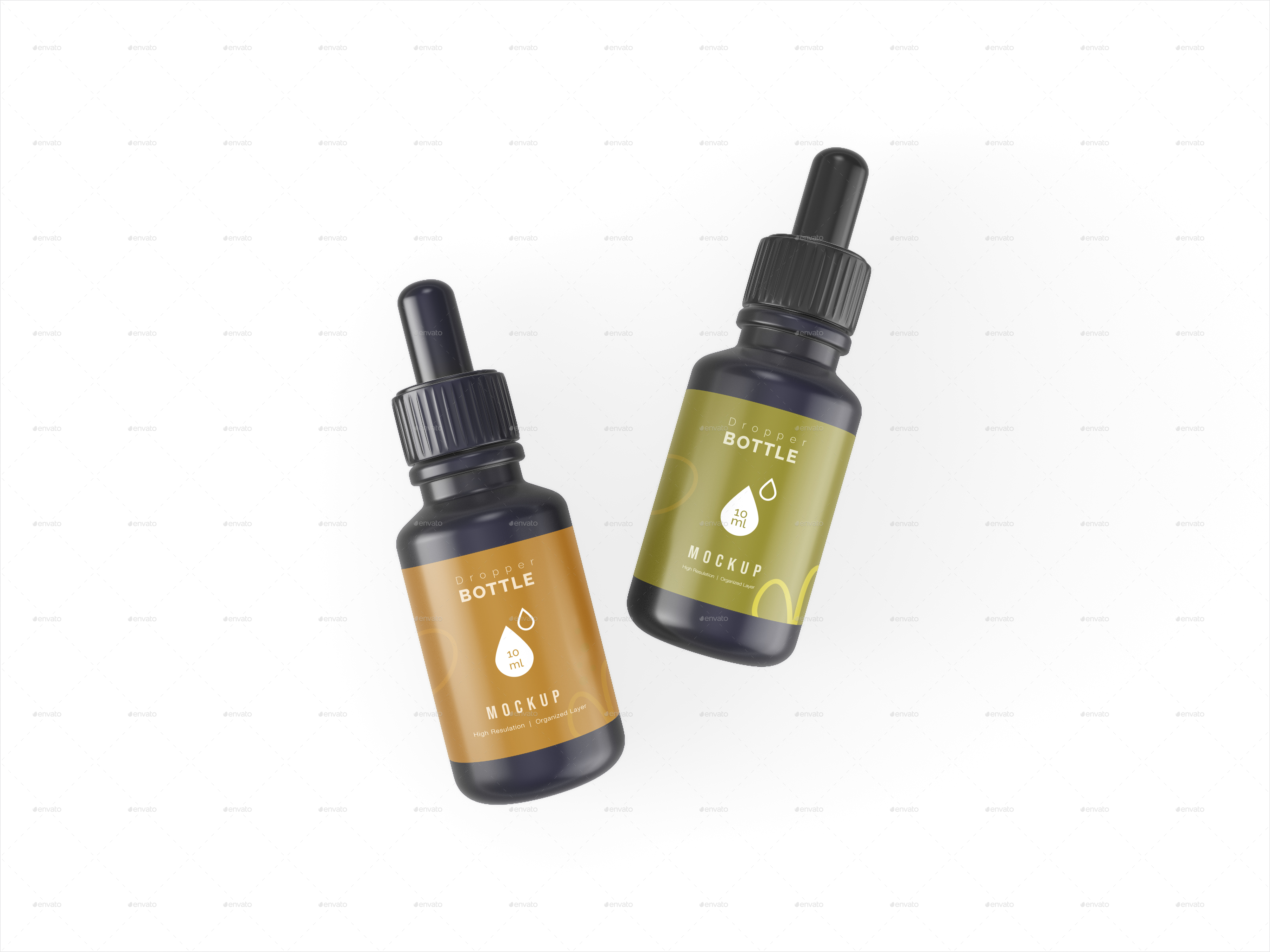 Ink Dropper Mockup by mukoaj | GraphicRiver