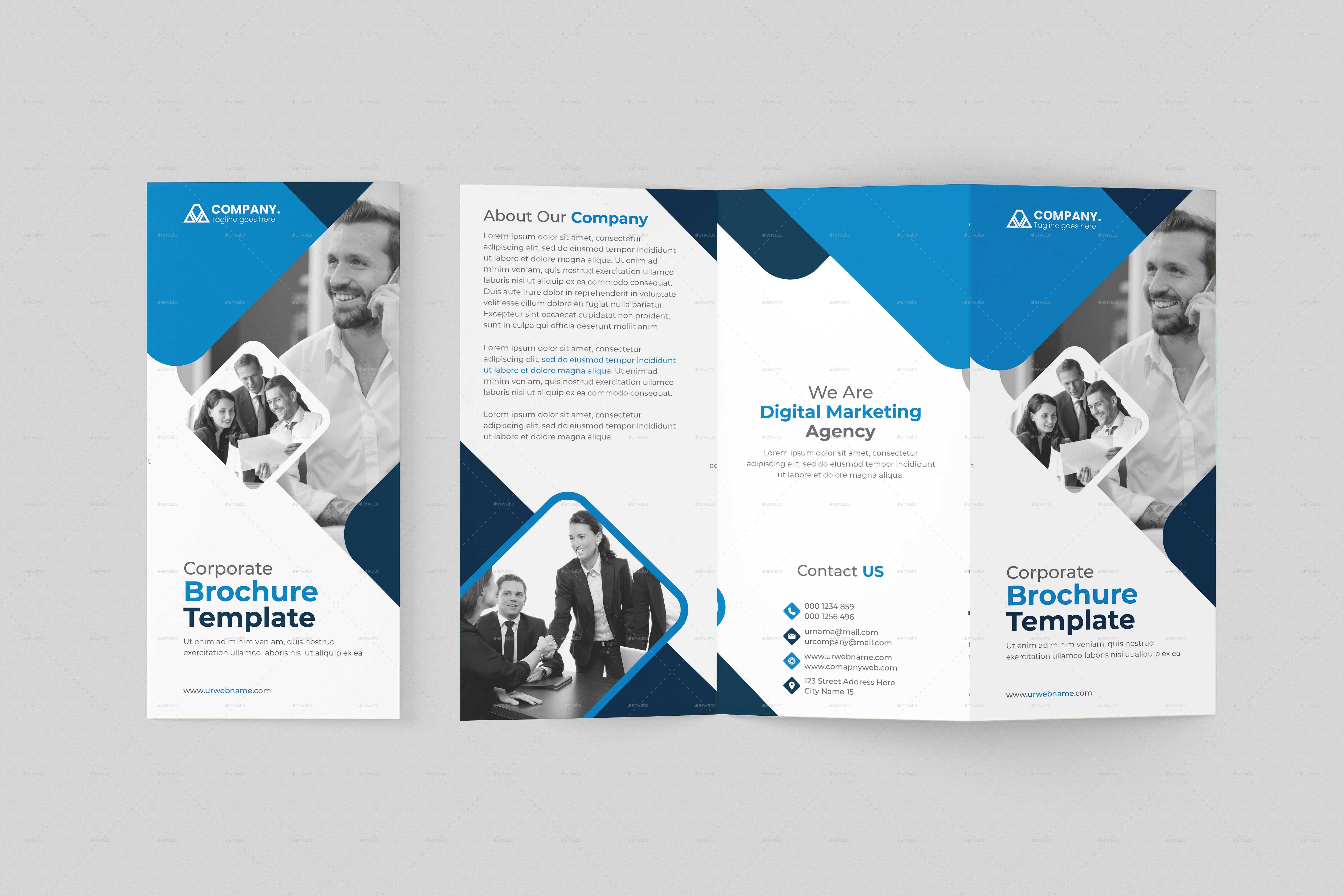 Corporate - Tri-Fold Brochure, Print Templates | GraphicRiver