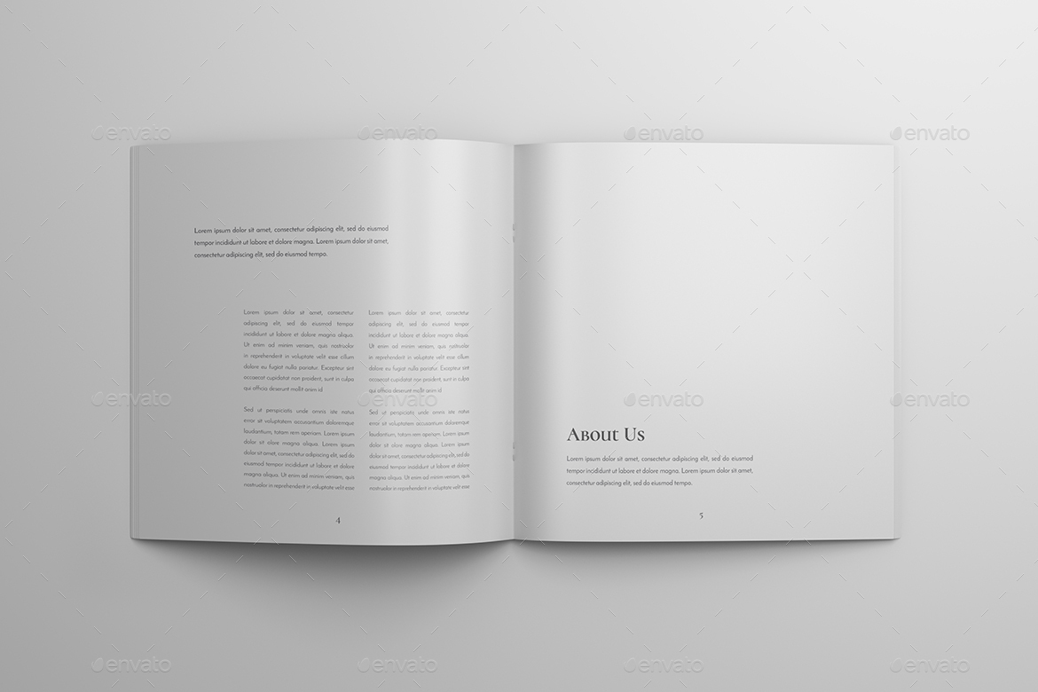 Square Cookbook / Recipebook Template, Print Templates | GraphicRiver