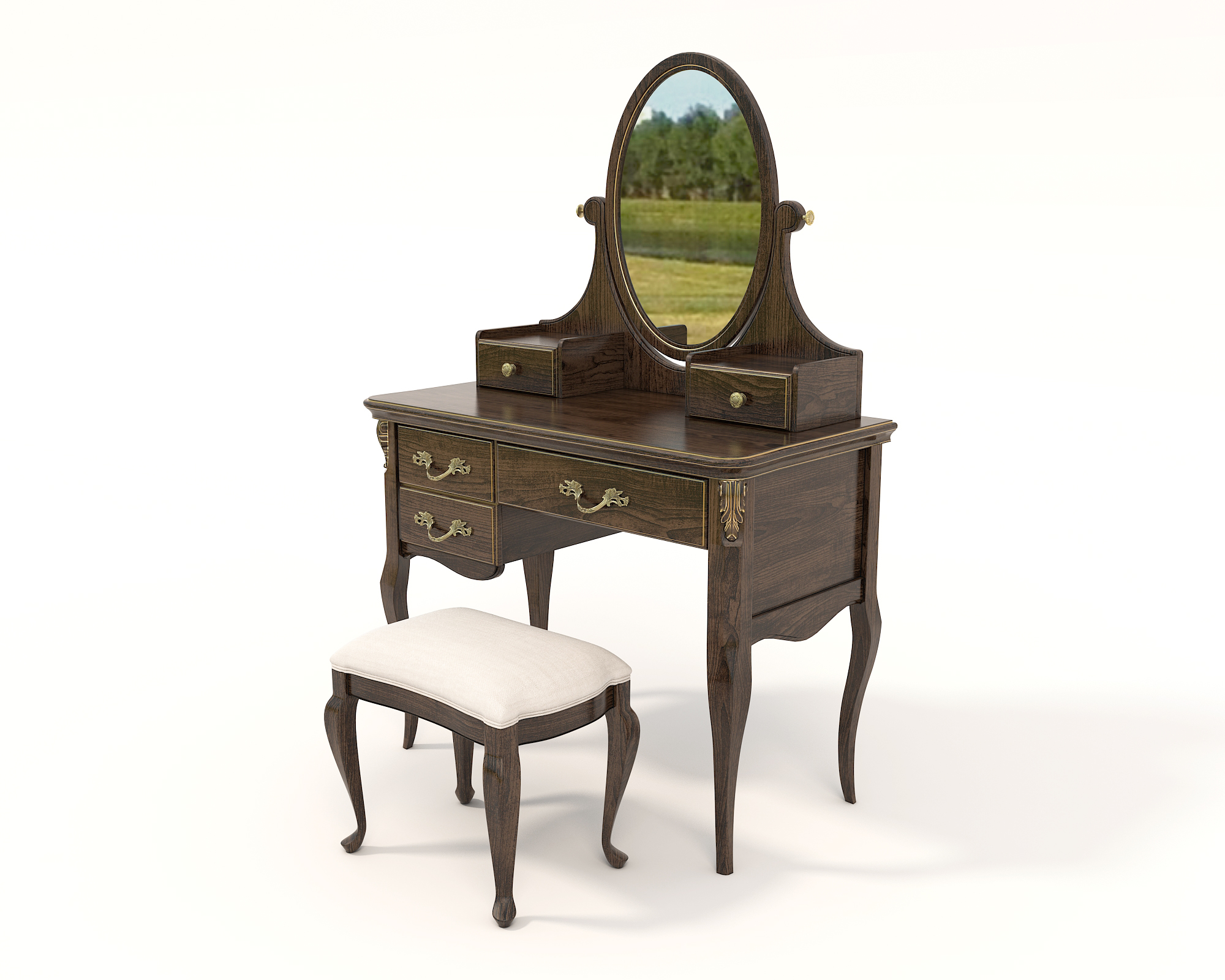 European Style Dressing Table 6 by nhattuankts | 3DOcean