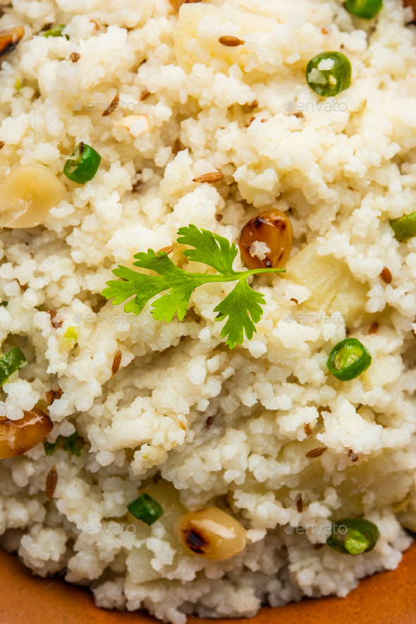 Bhagar - Indian fasting or upwas food recipe made using Barnyad millet ...