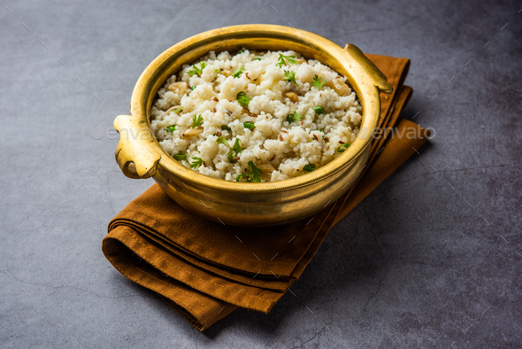 Bhagar - Indian fasting or upwas food recipe made using Barnyad millet ...