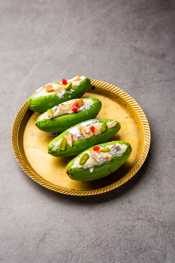 Parwal Mithai is a popular North Indian sweet called Parval Pak, made ...