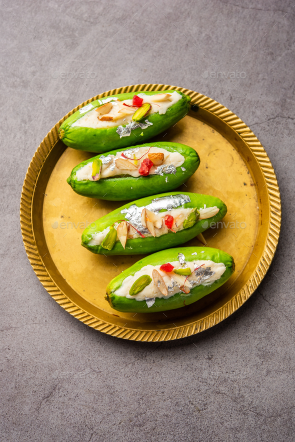 Parwal Mithai is a popular North Indian sweet called Parval Pak, made ...