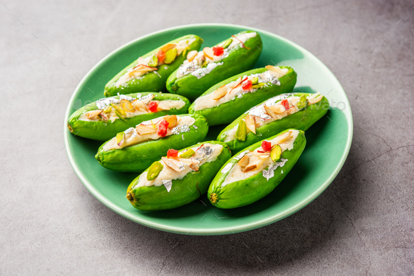 Parwal Mithai is a popular North Indian sweet called Parval Pak, made ...