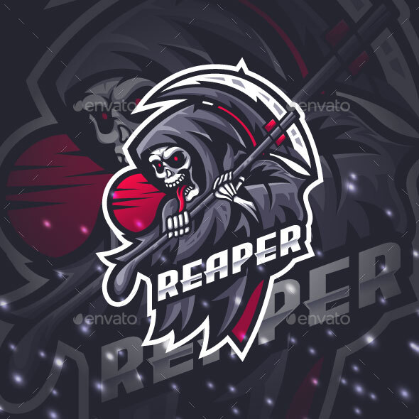 Reaper Esport Logo, Logo Templates | GraphicRiver