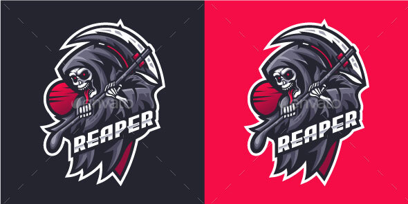 Reaper Esport Logo, Logo Templates | GraphicRiver