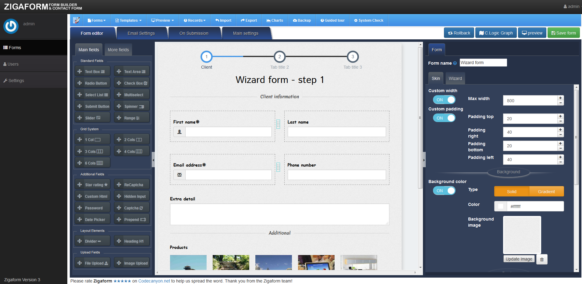 Zigaform - PHP Form Builder - Contact & Survey by SoftDiscover | CodeCanyon