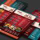 Colorful Food Menu, Print Templates | GraphicRiver
