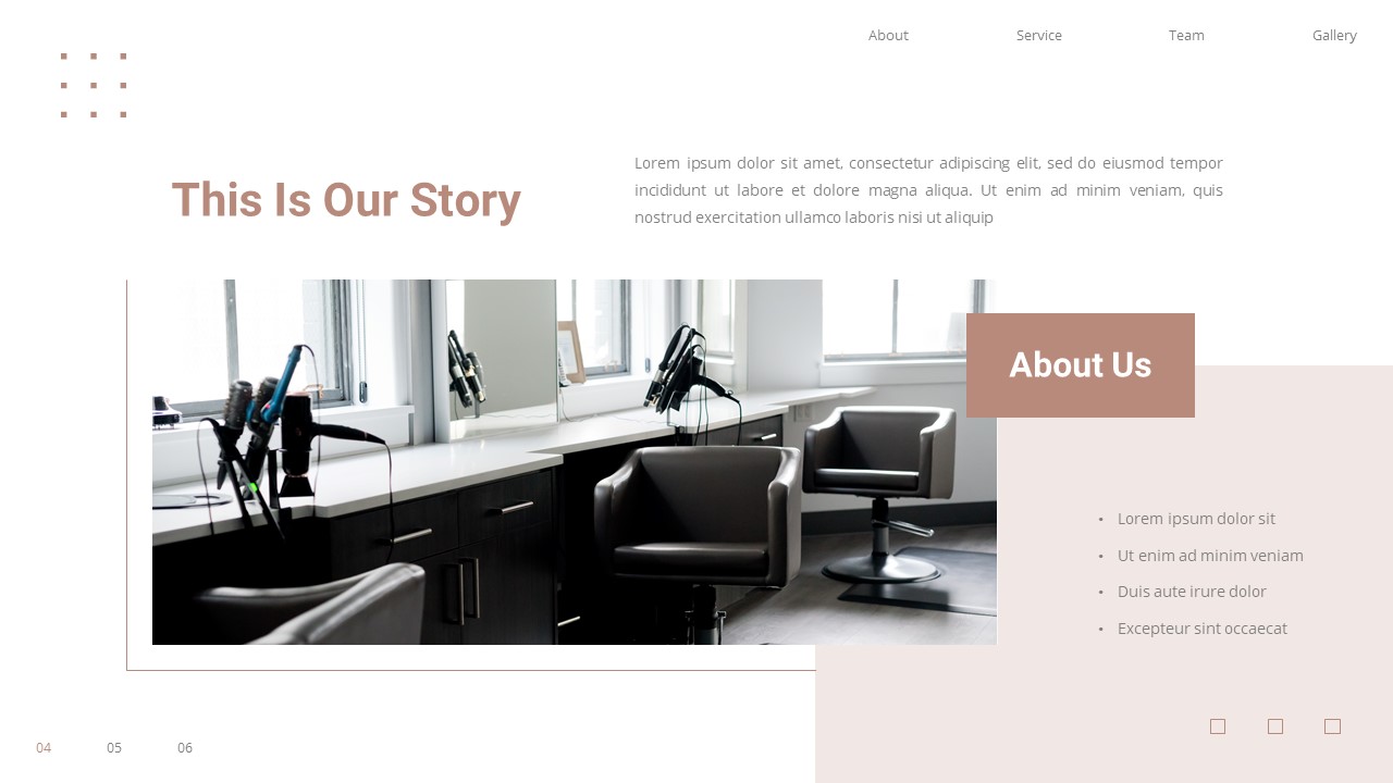 Beautyz - Hair Salon Powerpoint, Presentation Templates | GraphicRiver