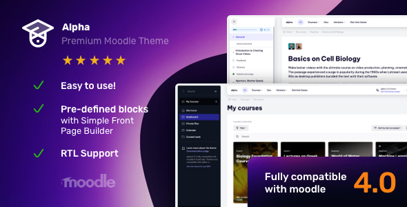 Alpha | Responsive Premium Theme for Moodle by roseathemes | ThemeForest