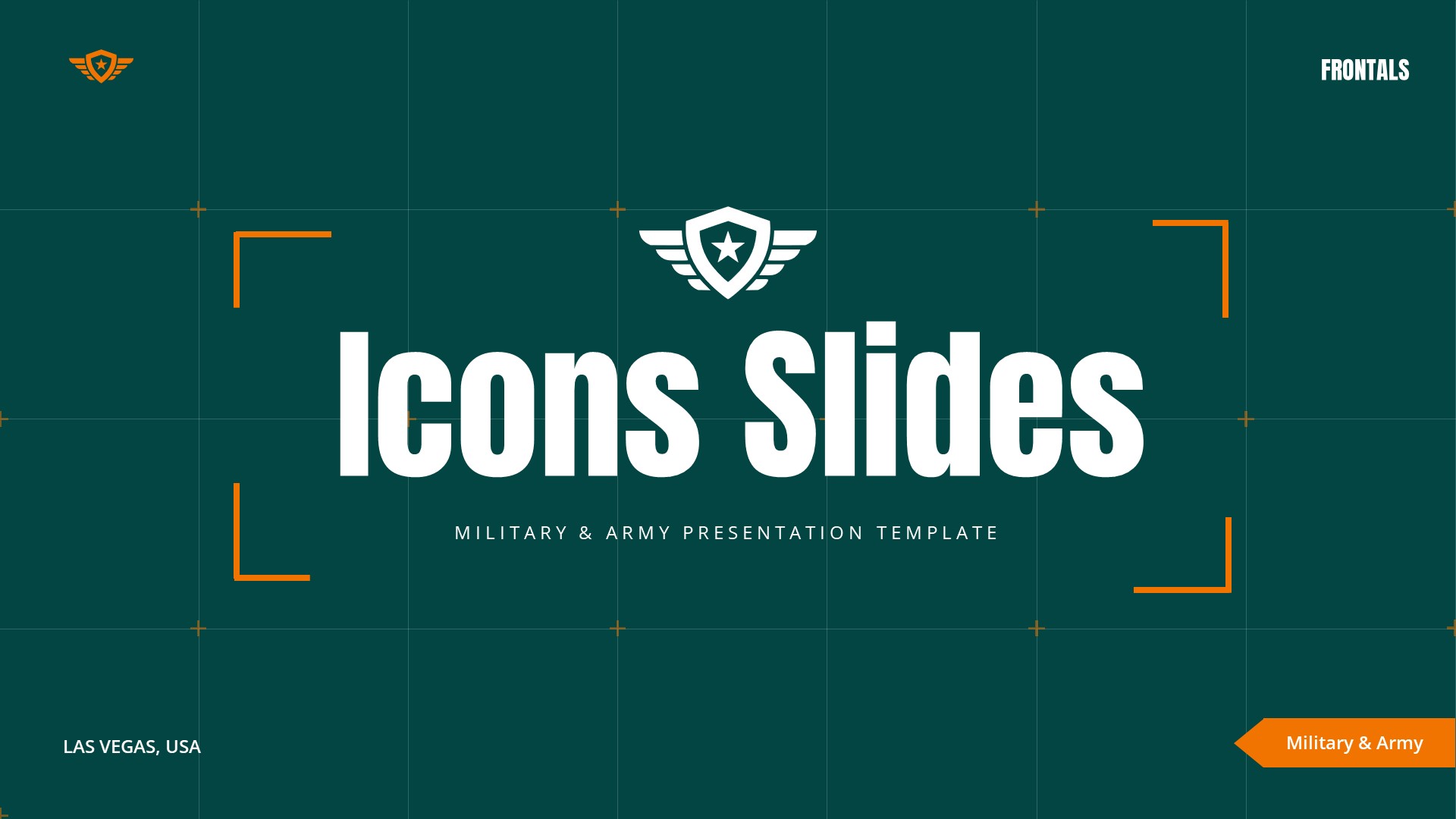Frontals - Military & Army Powerpoint Template, Presentation Templates