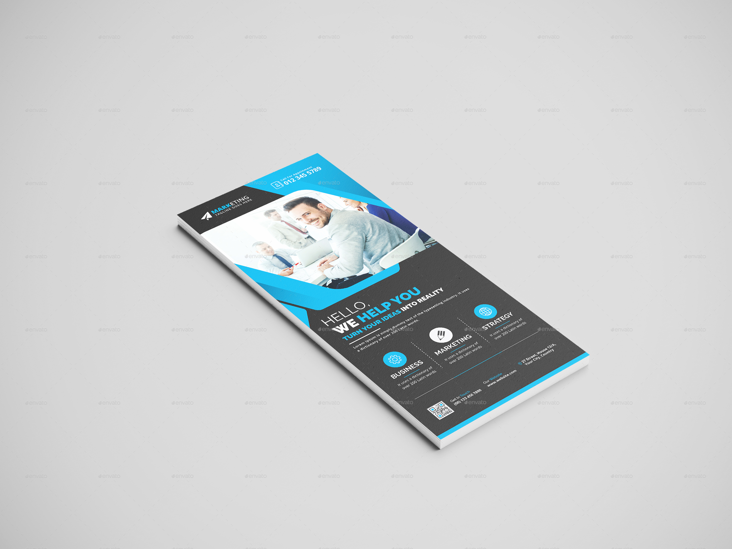 Corporate DL Flyer, Print Templates | GraphicRiver