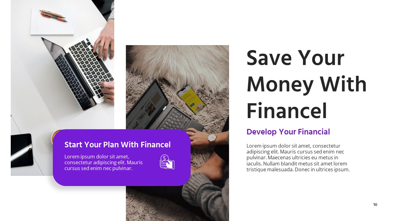 Financel Financial PowerPoint Presentation Template, Presentation Templates