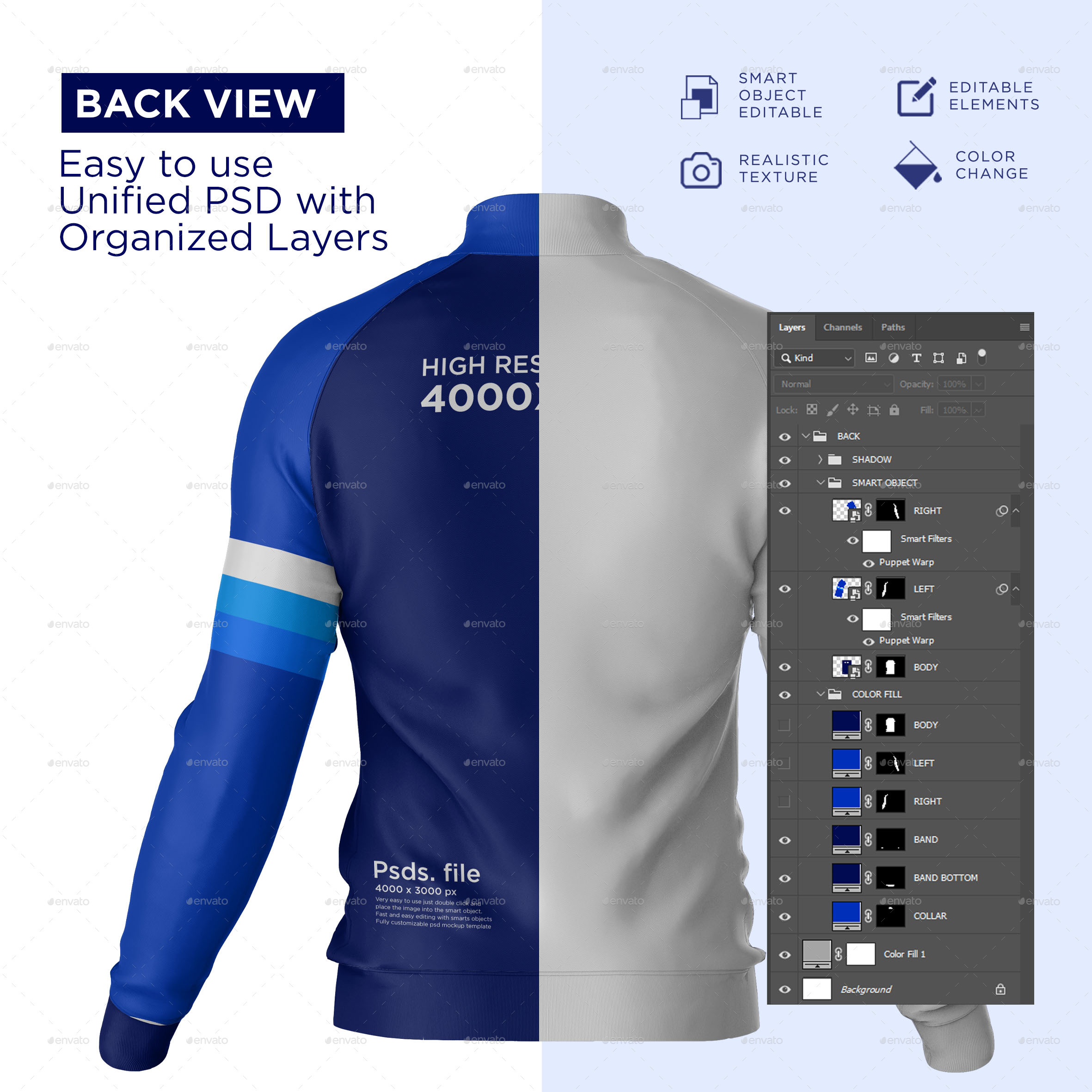 Men's Raglan Jacket Mockup by nanggroe-scripting | GraphicRiver
