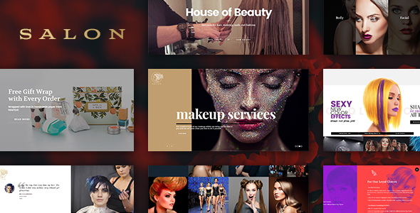 SALON - WordPress Theme for Hair & Beauty Salons by freevision ...