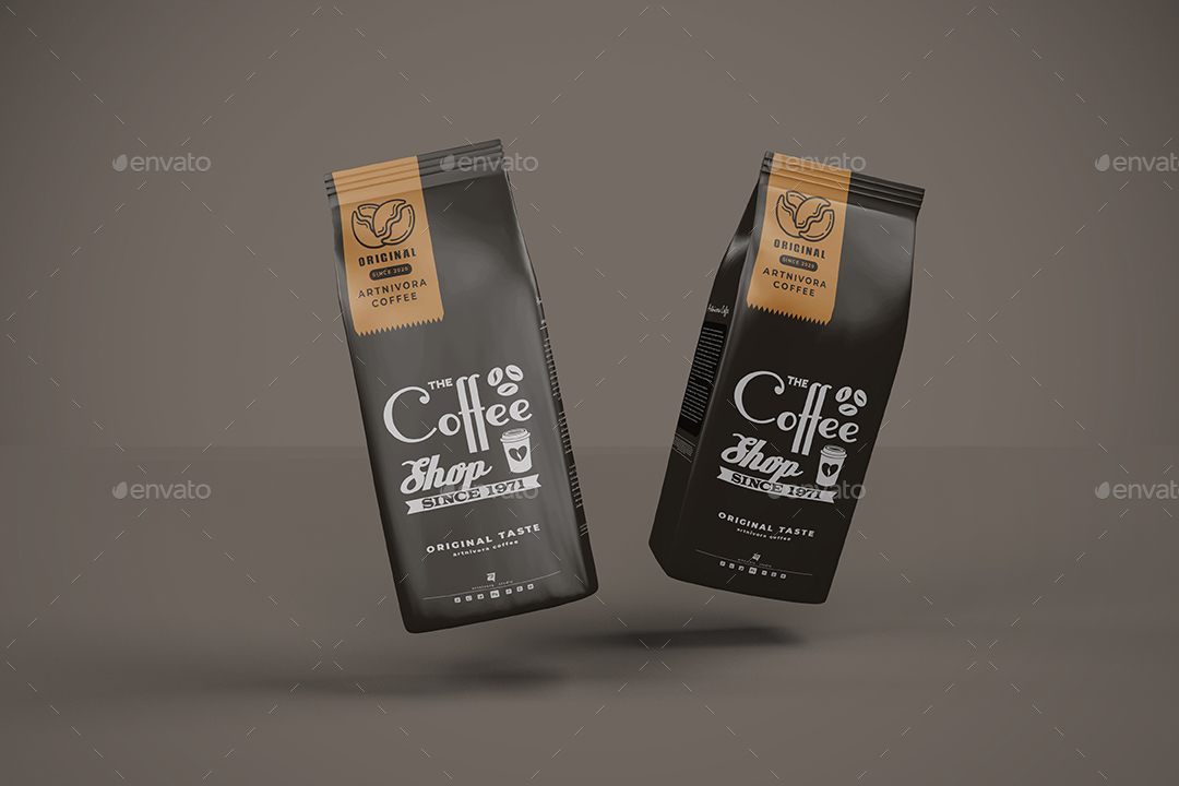 Bundle Coffee Pack Mockup, Graphics | GraphicRiver