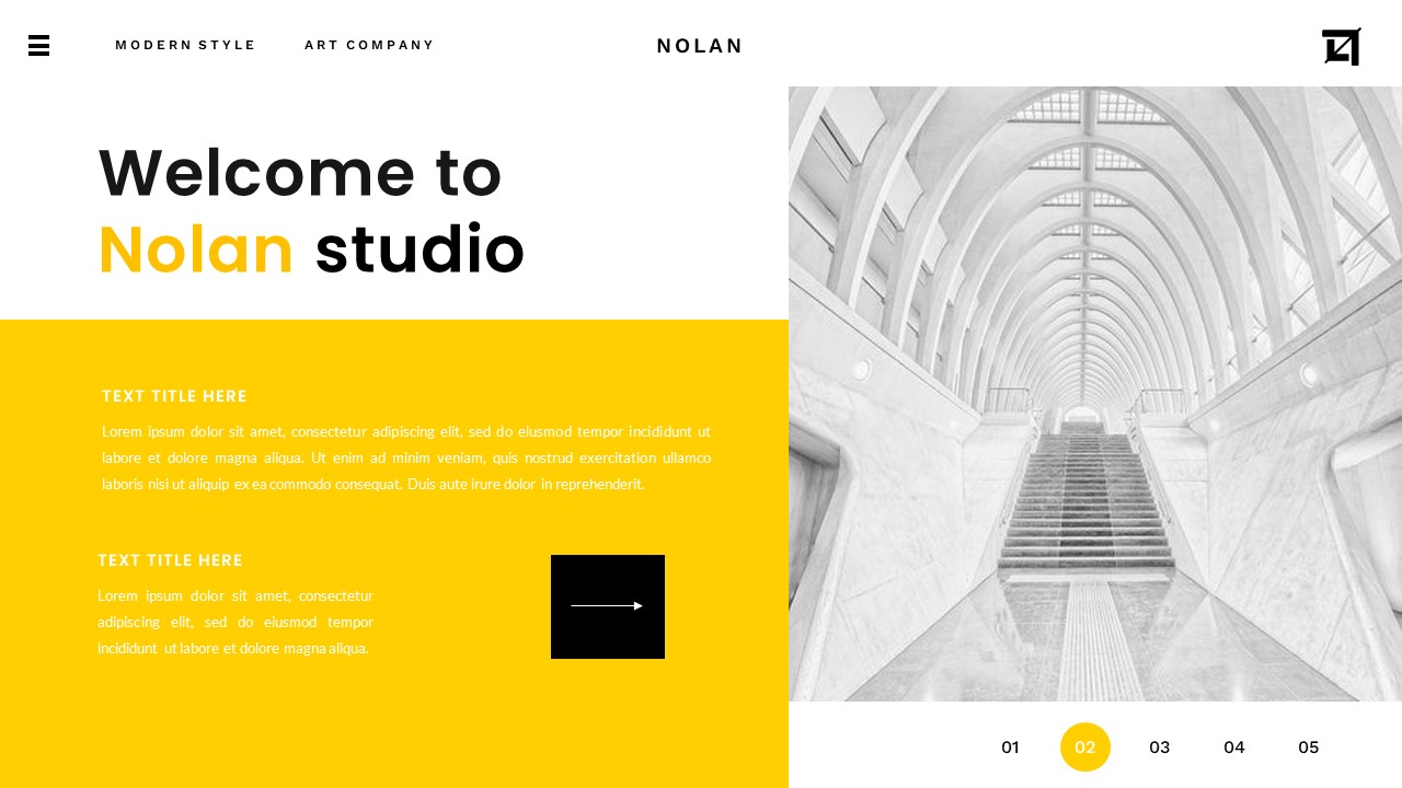Nolan - Creative Business Keynote Template, Presentation Templates